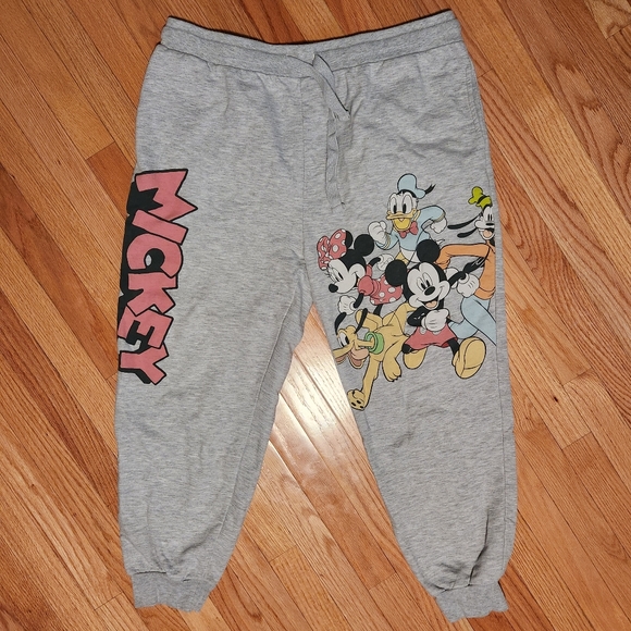 Disney | Pants & Jumpsuits | Disney Mickey Mouse And Friends Jogger ...